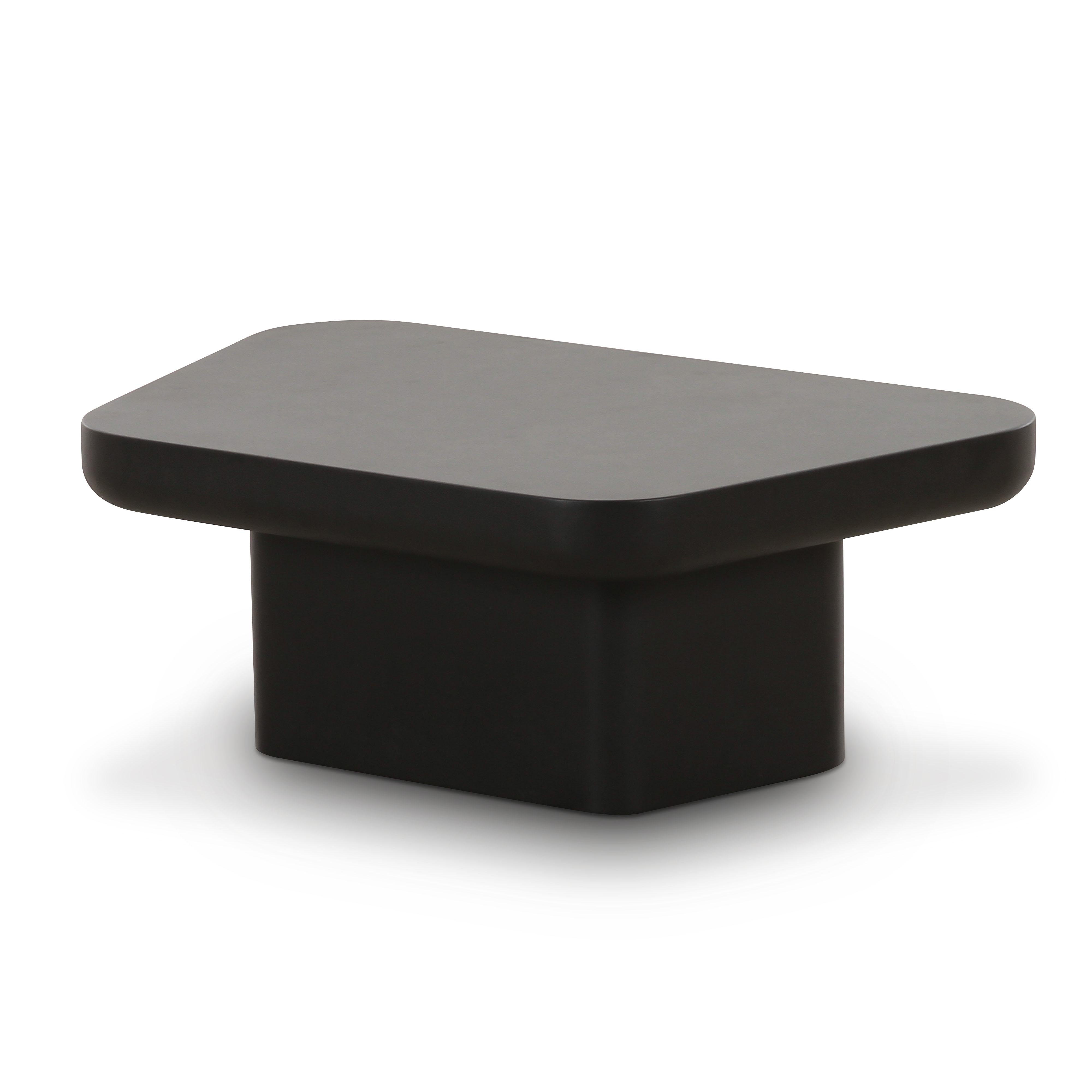 Wade Logan® Rundle Black Small Coffee Table | Wayfair