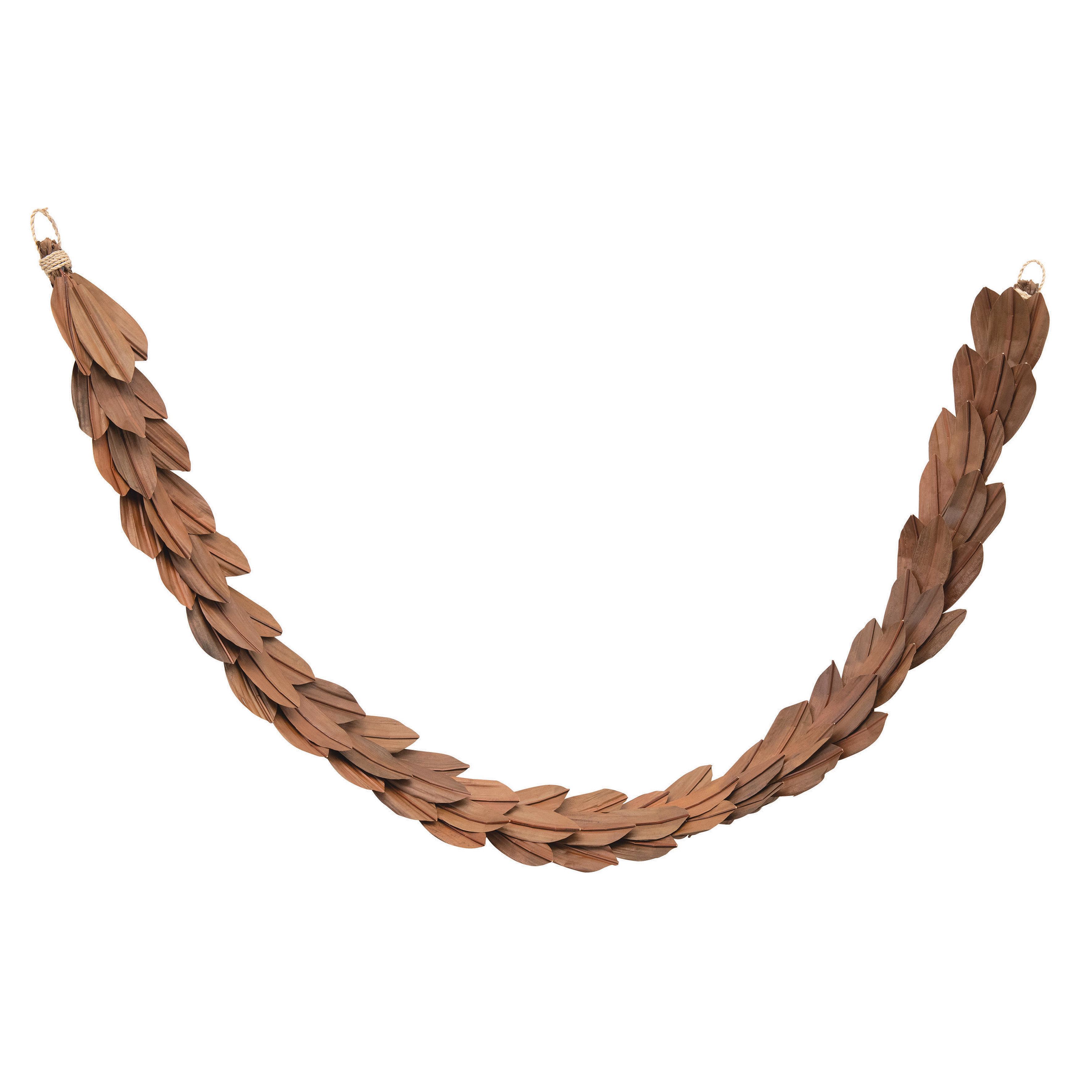 The Holiday Aisle® Preserved 6' Buri Palm Leaf Garland | Joss & Main