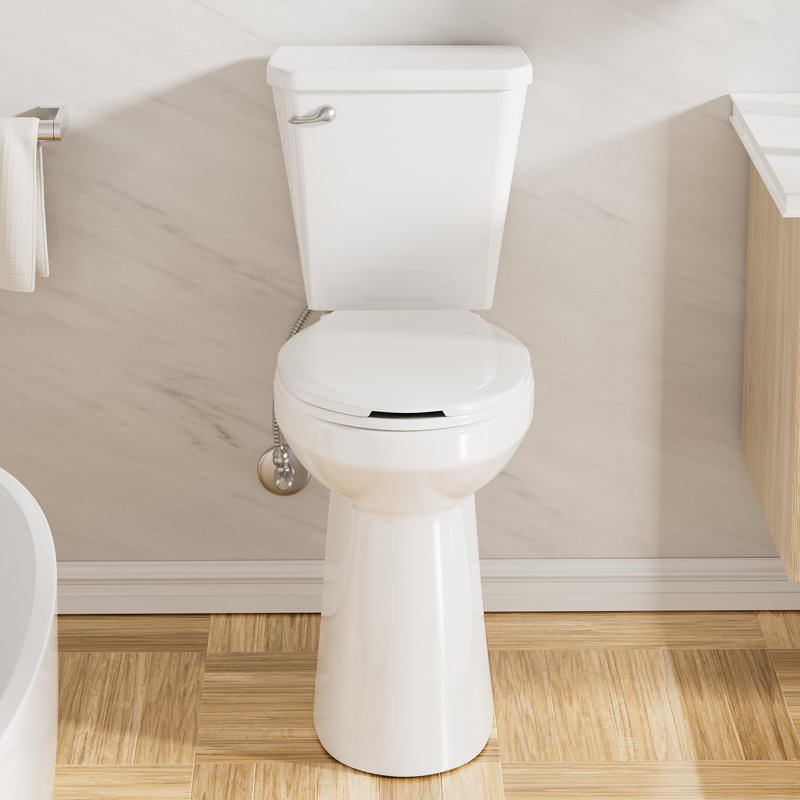 SUPERFLO 21" Extra Tall Toilet| Elongated Two Piece Toilet with ...