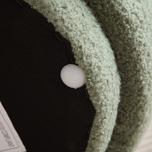 Ivy Bronx Kenzlee Round Upholstered Ottoman & Reviews | Wayfair