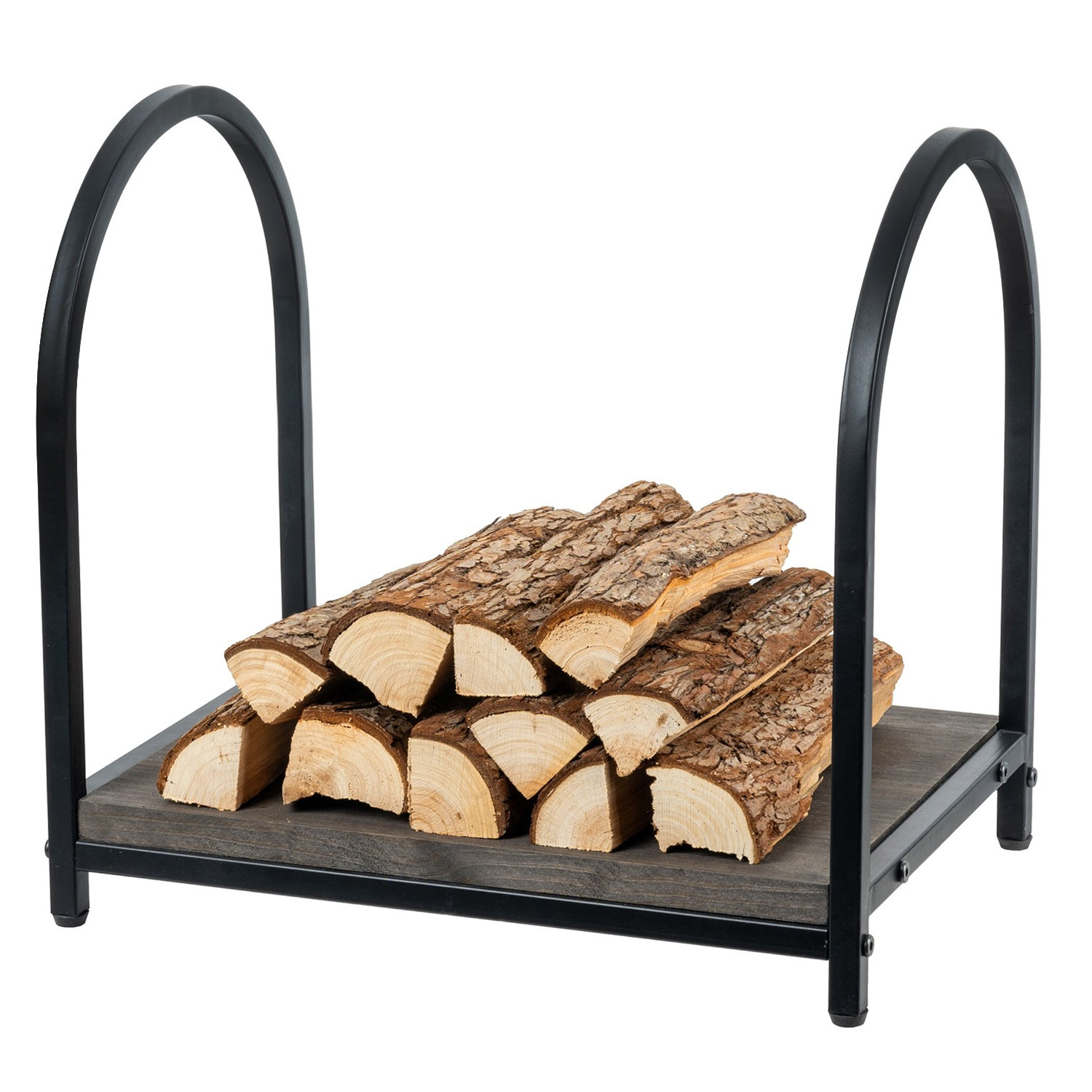 Ebern Designs Indoor Firewood Log Storage Rack Holder | Wayfair