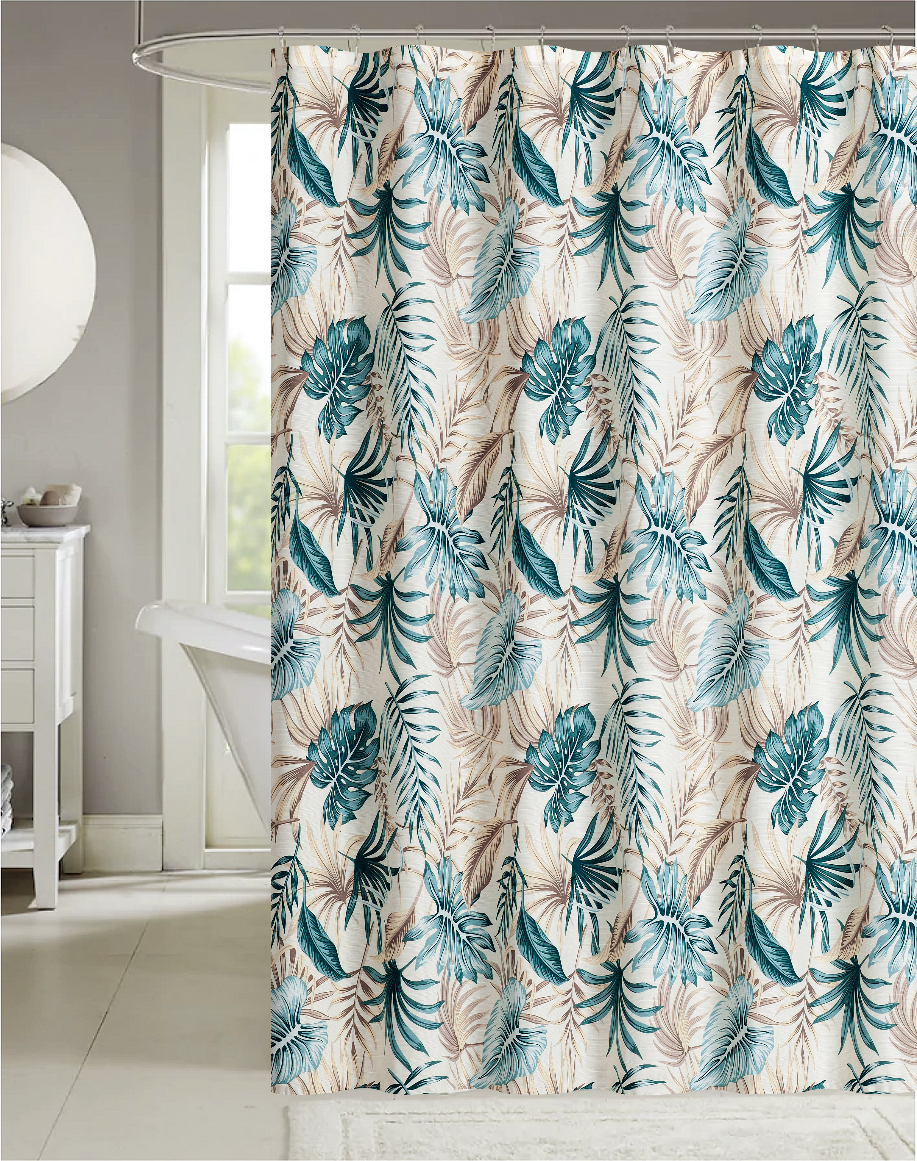 Bay Isle Home™ Arlynn Floral Shower Curtain | Wayfair