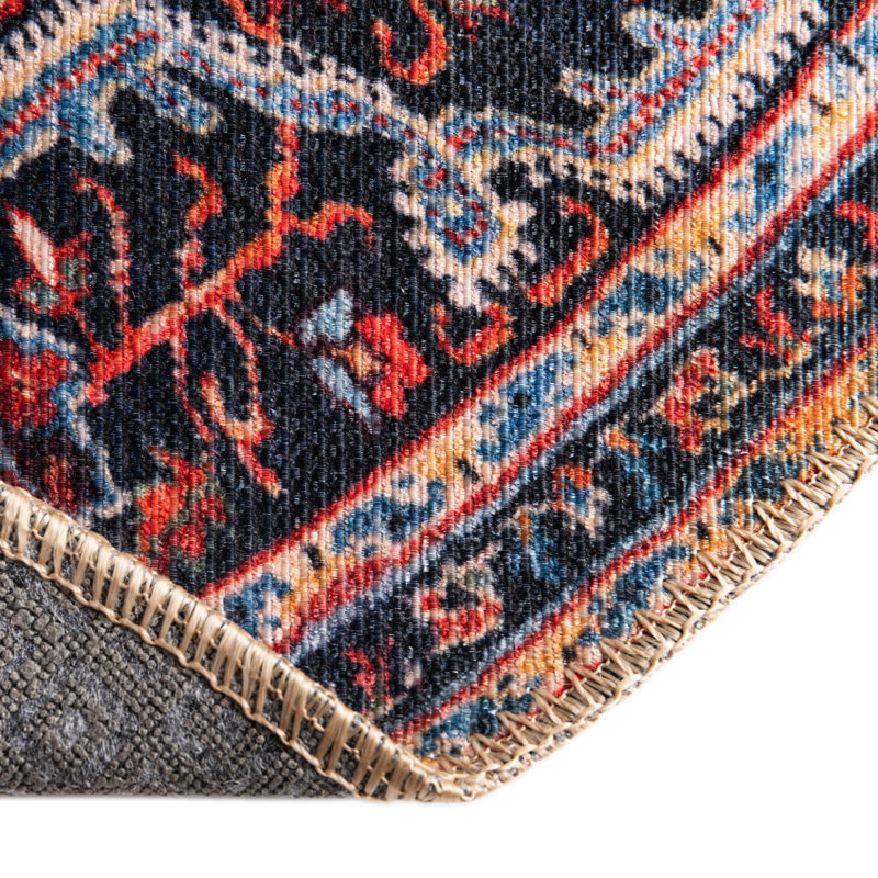 Bungalow Rose Gamero Chenille Geometric Rug & Reviews | Wayfair
