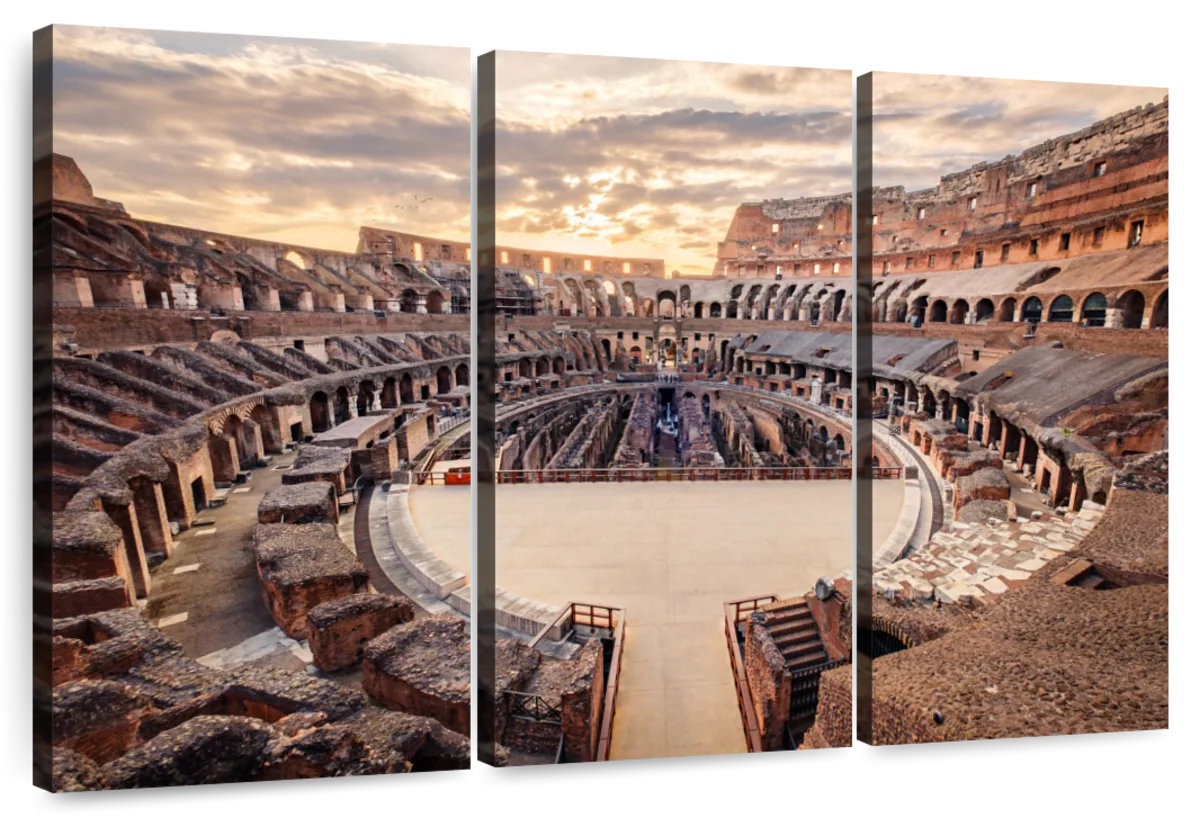 Ebern Designs Kavia Colosseum At Sunset | Wayfair