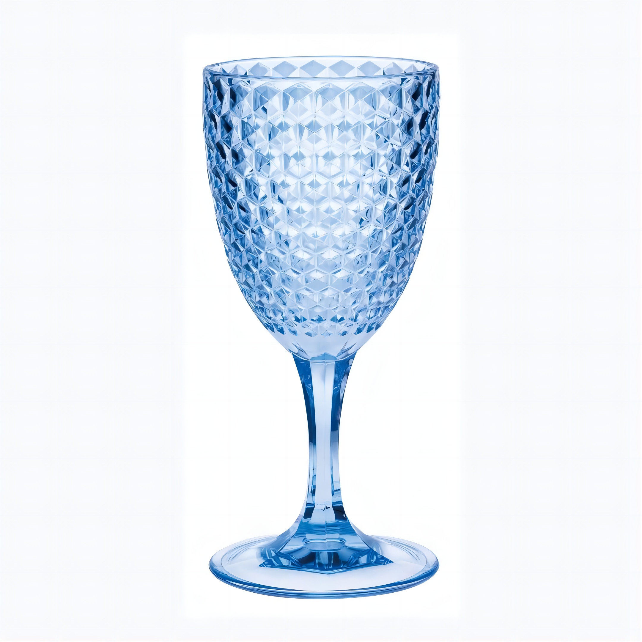 Bungalow Rose Duha 4 - Piece 12oz. Acrylic Goblet Stemware Set | Wayfair