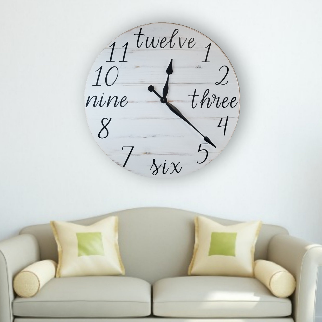 Gracie Oaks Montesino Wall Clock & Reviews | Wayfair
