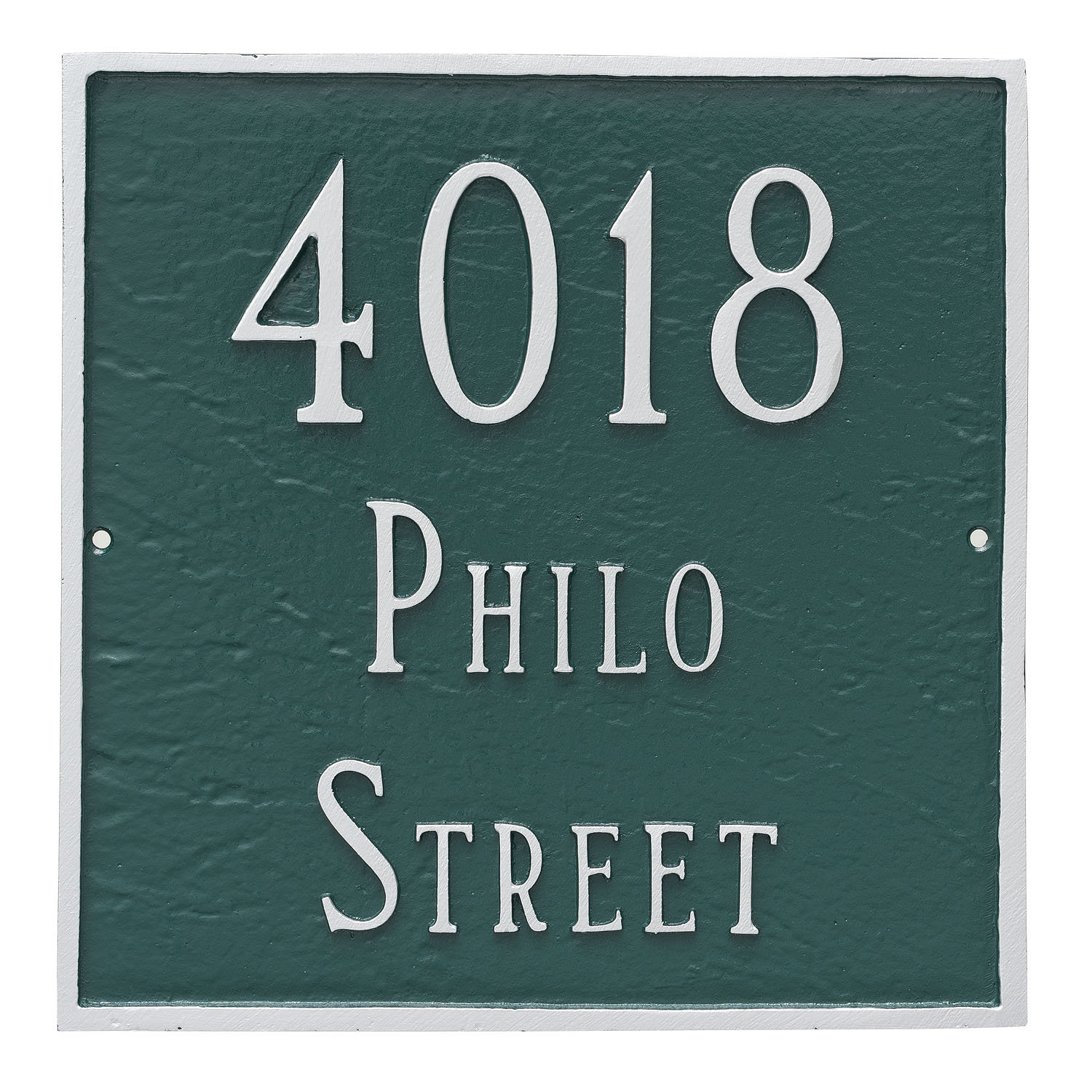 Montague Metal Products Inc. Classic 3-Line Wall Address Plaque ...
