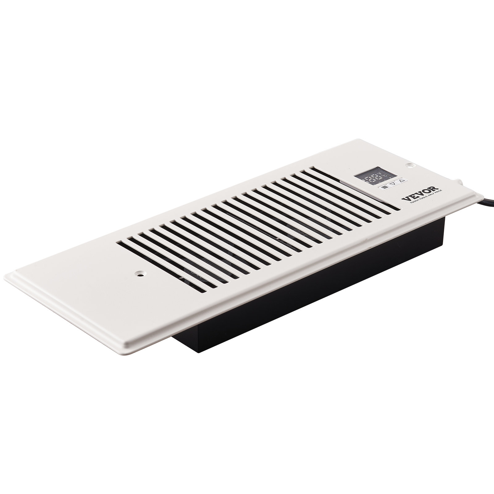 VEVOR VEVOR Quiet Register Booster Fan White Oscillating Wall Mounted ...
