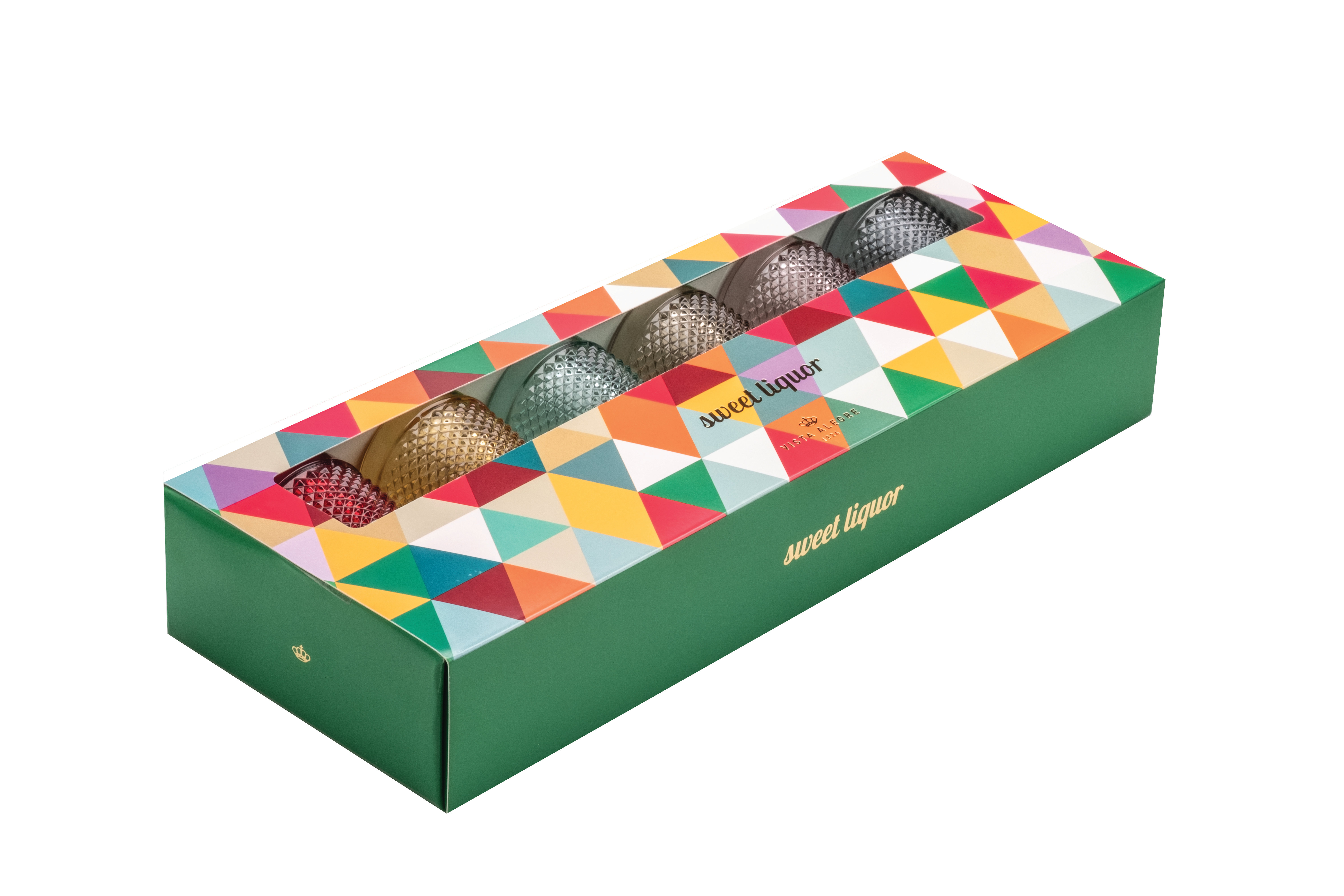 Vista Alegre Sweet Liquor Set of 6 Assorted Cordials, Gift Boxed | Wayfair