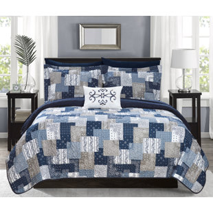 Patchwork Twin Quilts, Coverlets, & Sets You'll Love | Wayfair