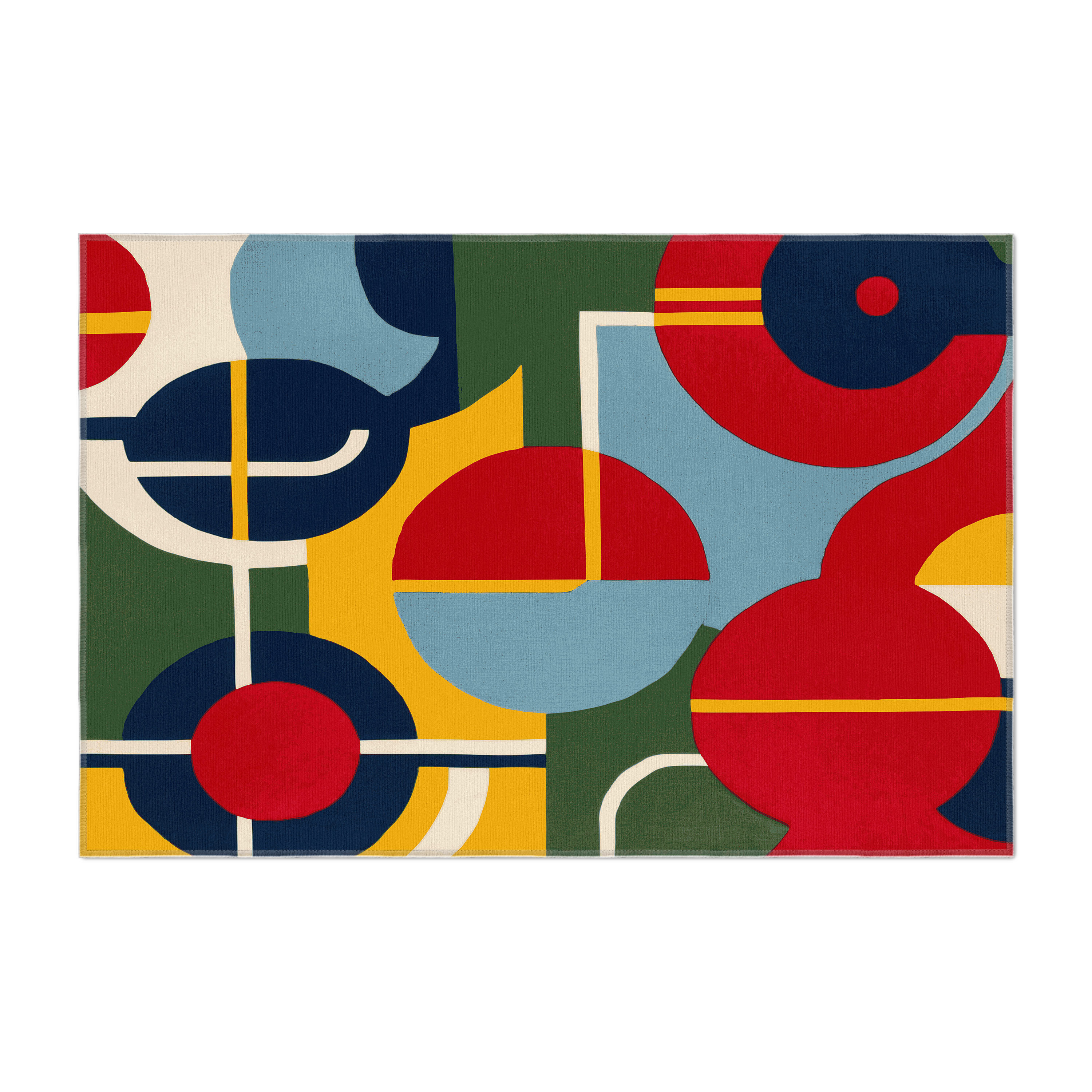 Wrought Studio™ Jaunty Wobble Indoor And Outdoor Area Rug | Wayfair