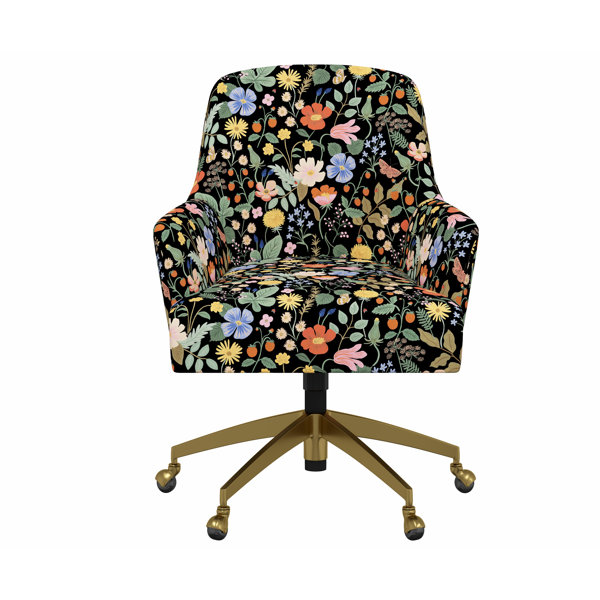 Rifle Paper Co. x Cloth & Company Yvette Office Chair | Birch Lane