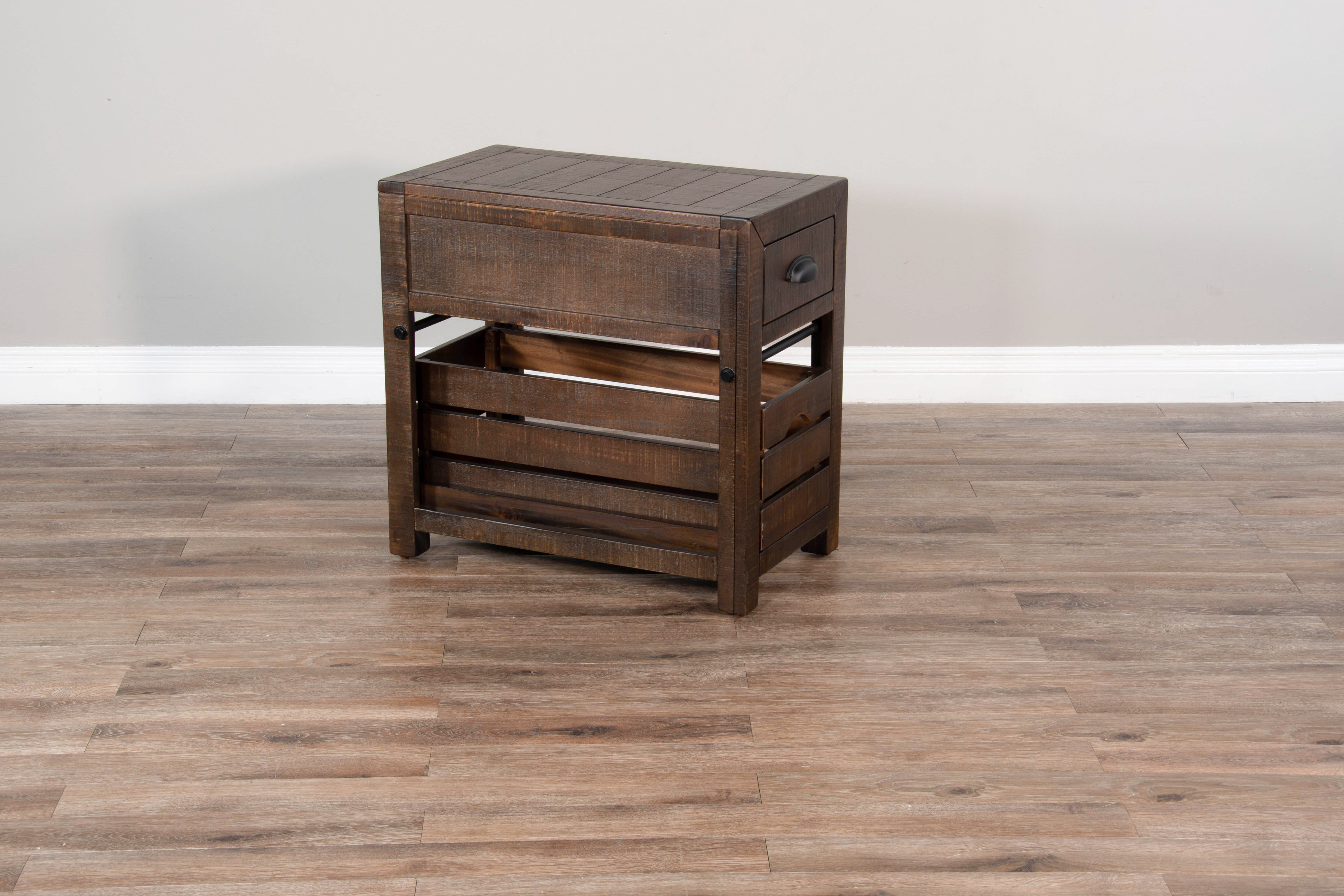 Millwood Pines End Table with Storage | Wayfair