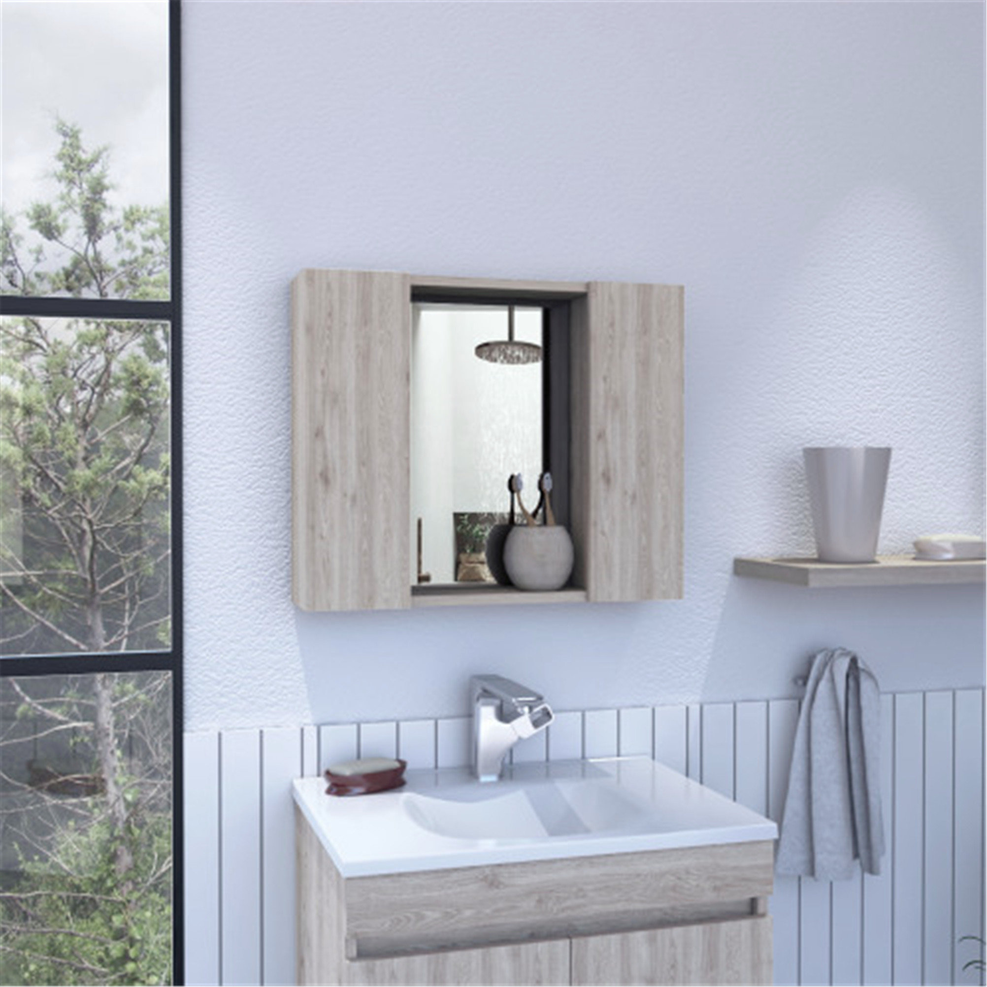 Hokku Designs Akeshia 2 - Door Accent Cabinet | Wayfair