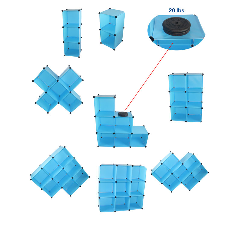 Rebrilliant 14" Magic Shelving and Storage Cube & Reviews | Wayfair