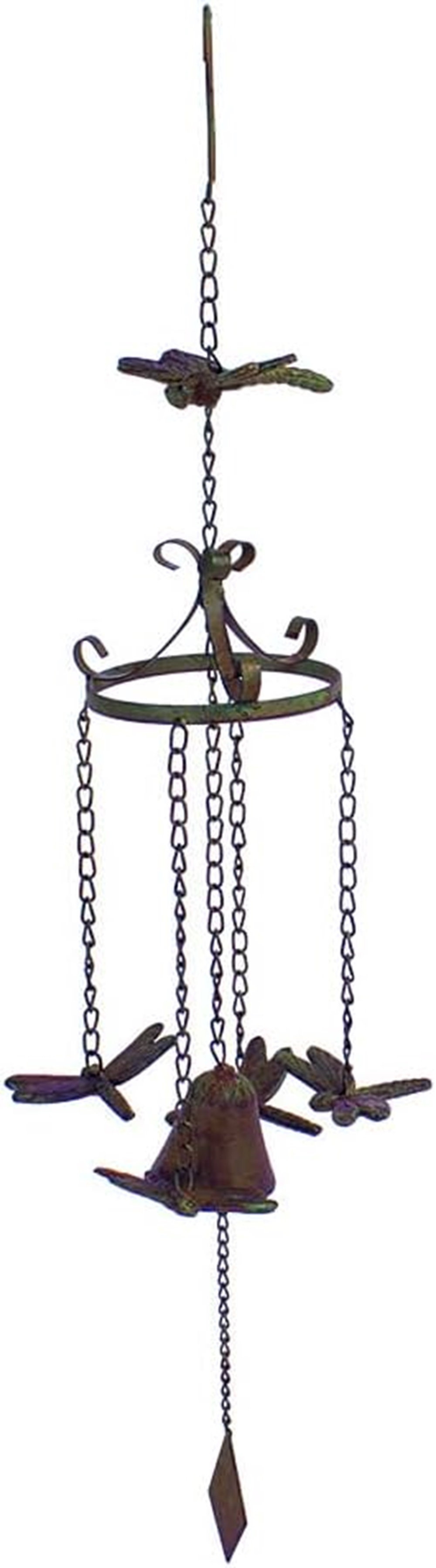 August Grove Rustic Cast Iron Cottage Garden Dragonfly New Beginnings ...