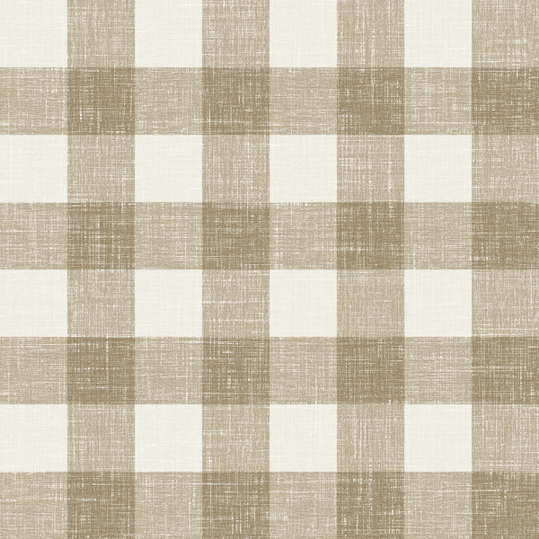 Gracie Oaks Gingham Roll | Wayfair