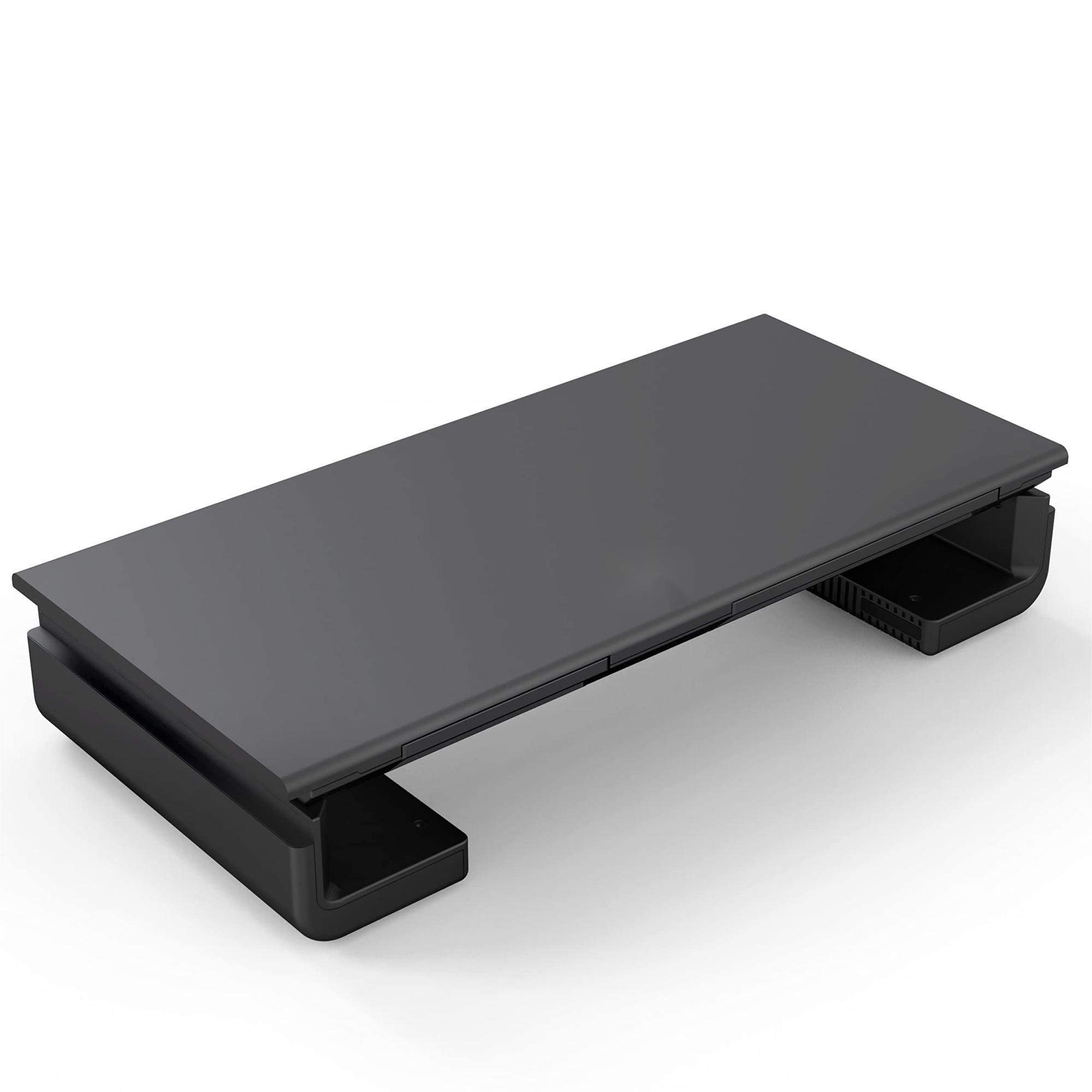 Inbox Zero Monitor Stand Riser, Foldable, Height Adjustable Computer ...