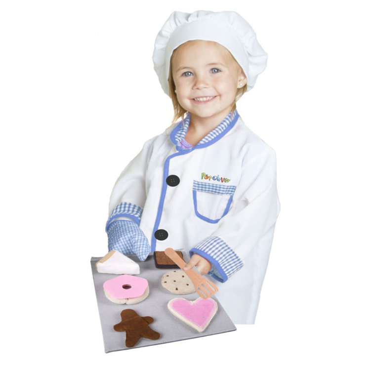 Salus Brands Pretend Play Plush Baking Food Kitchen Set - Wayfair Canada