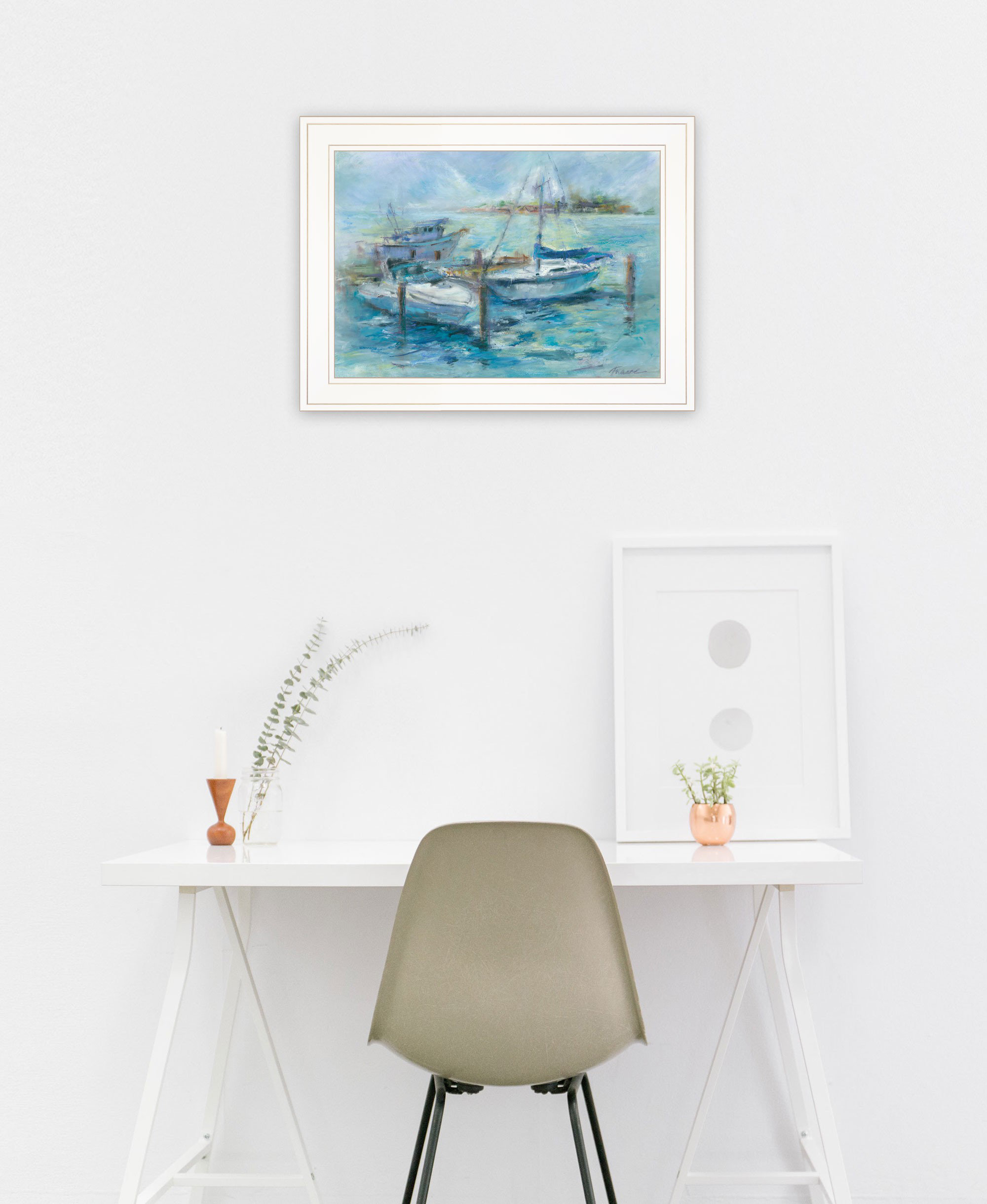 Breakwater Bay Dockside Print Wall Art | Wayfair
