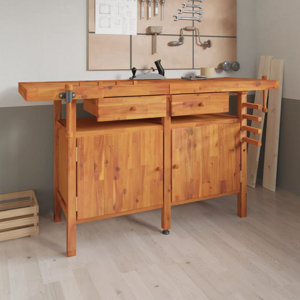 WFX Utility™ Wood Top Workbench | Wayfair