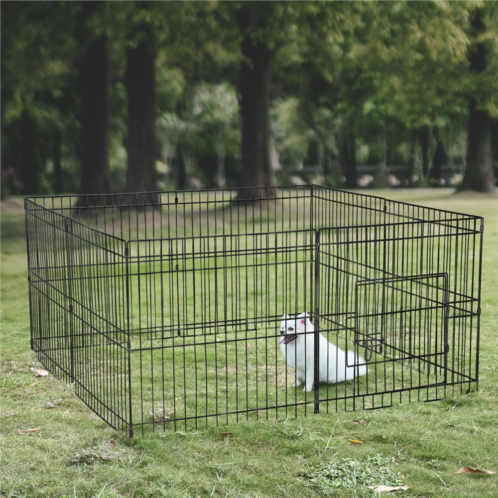 Yaheetech 8 Panel Foldable Pet Pen & Reviews - Wayfair Canada
