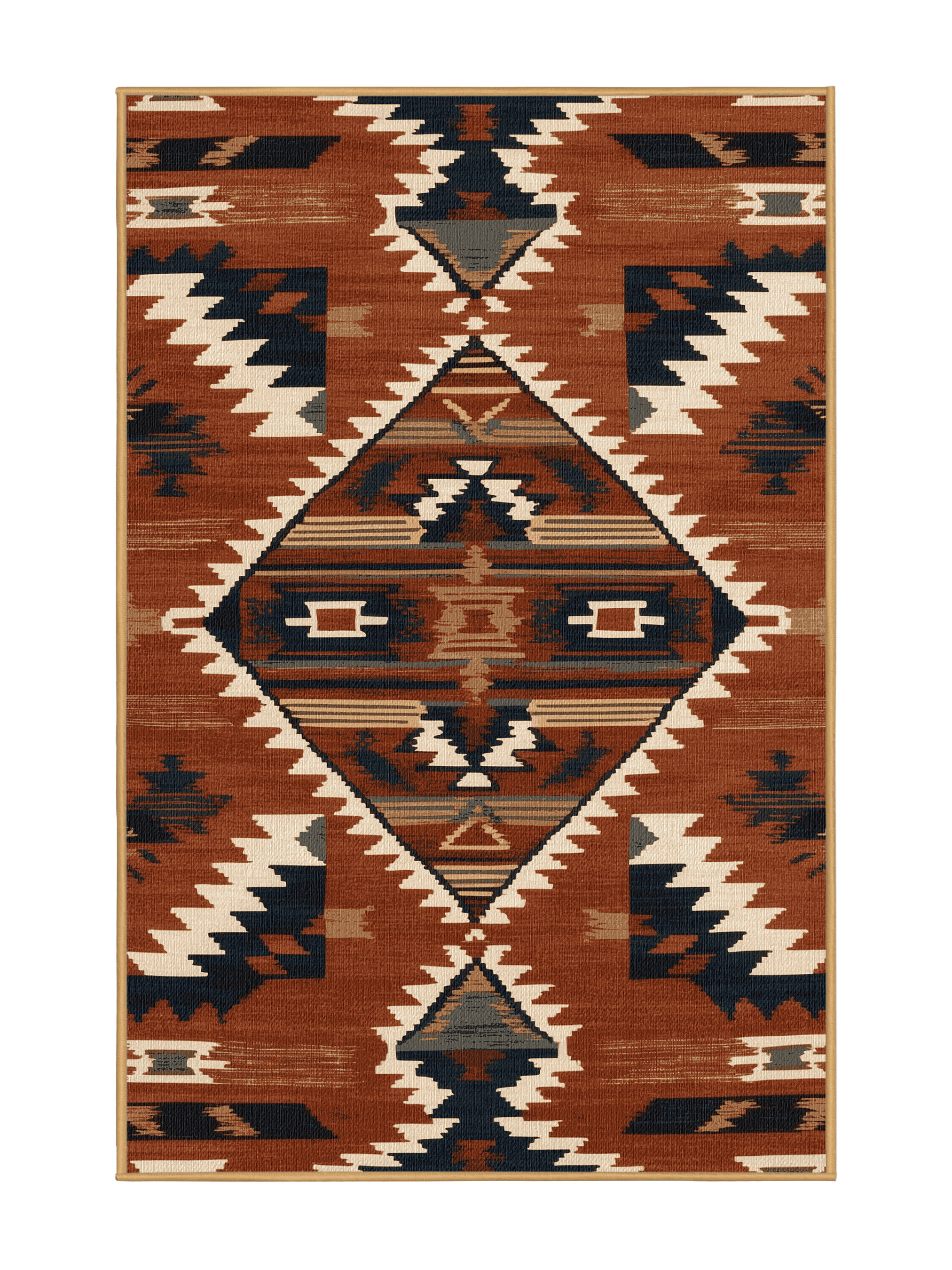 Foundry Select Washable Pueblo Inspired Southwestern Area Rug | Wayfair
