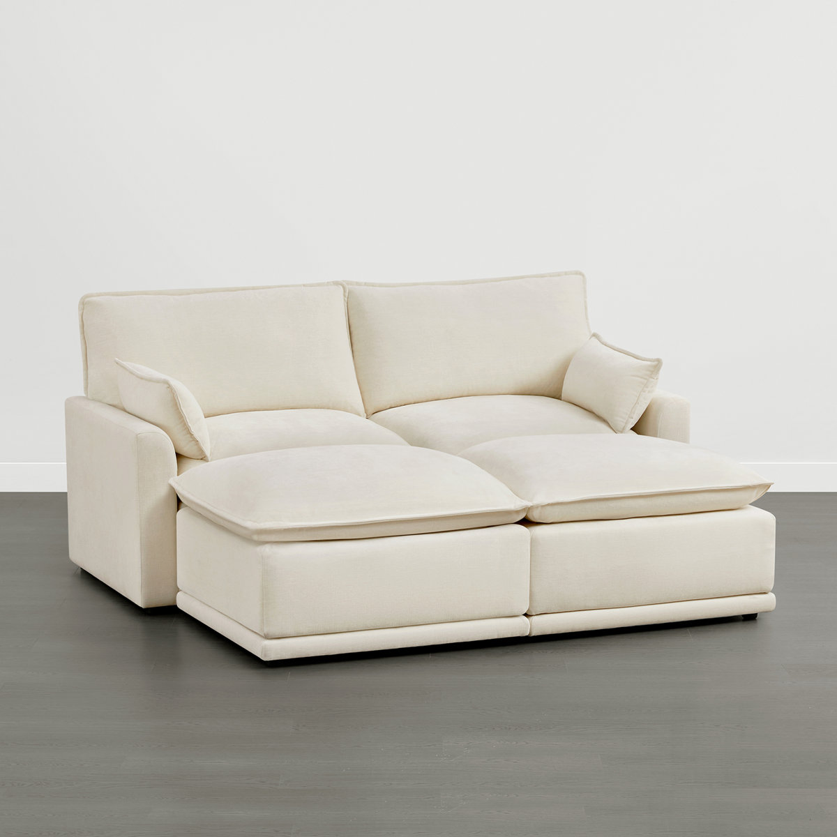 Latitude Run® Elysian Cloud 78.7''W 4PC Oversized Modular Sectional ...