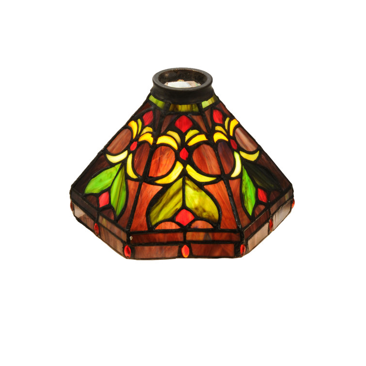 Meyda Lighting 4.5'' H x 8'' W Glass Bell Lamp Shade | Wayfair