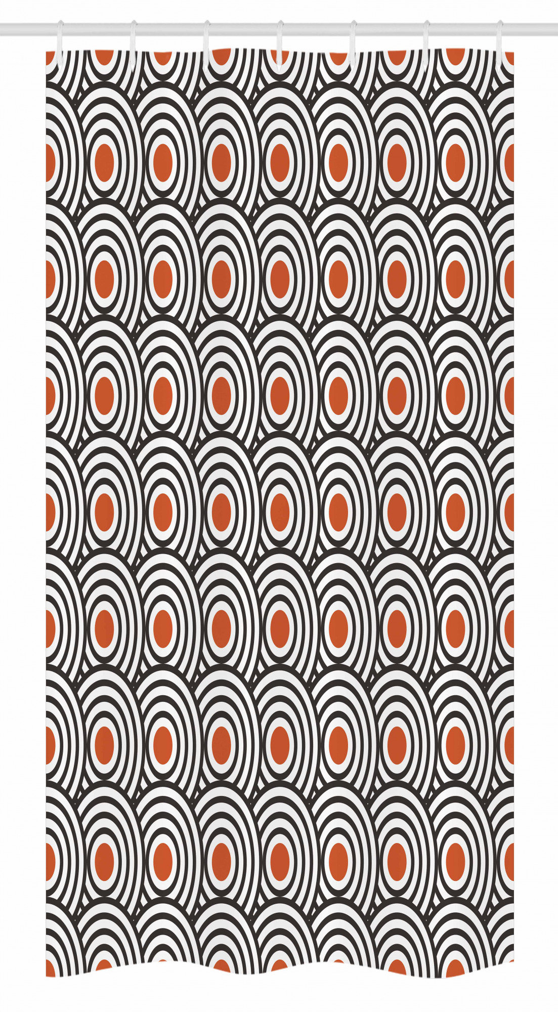 East Urban Home Art Stall Shower Curtain Single + Hooks | Wayfair