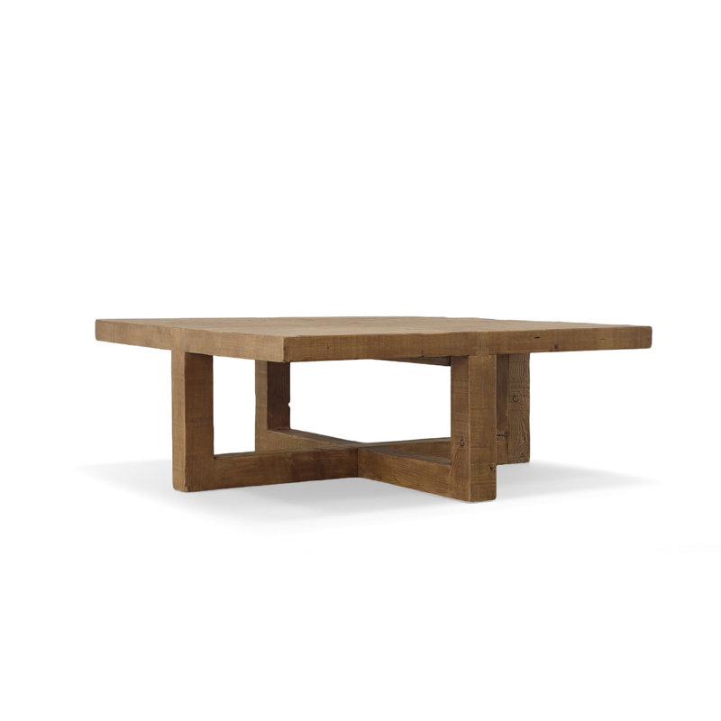 Furniture Classics Ranger Solid Wood Cross Legs Coffee Table | Wayfair