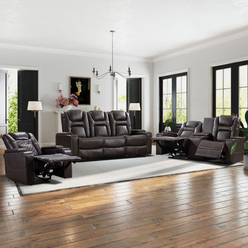 Brown Sofa Living Room Sets You'll Love | Wayfair