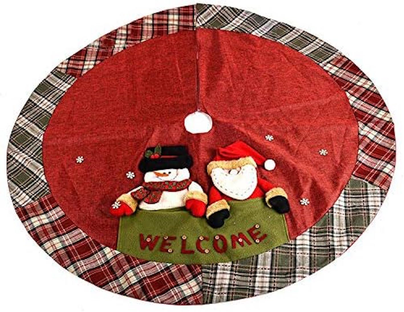 Abbie Home Linen Tree Skirt | Wayfair
