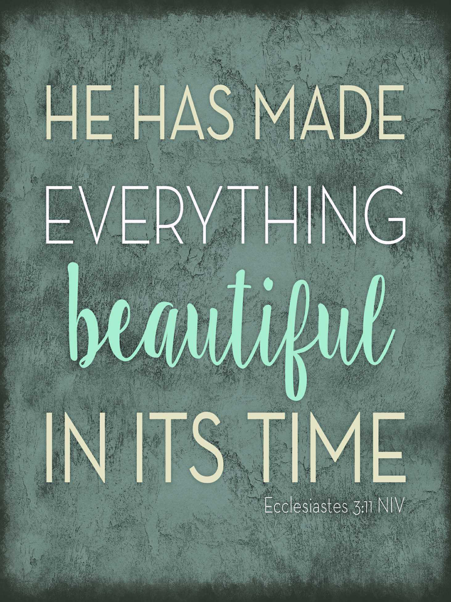 Trinx Everything Beautiful - Wrapped Canvas Print | Wayfair