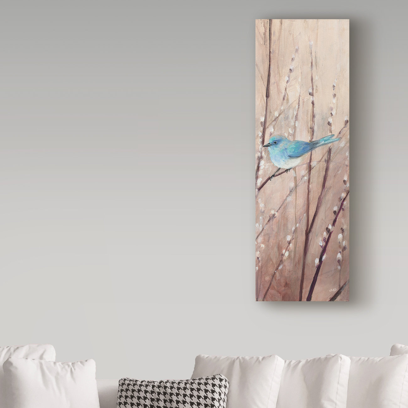 Trademark Fine Art Pretty Birds by Julia Purinton - Acrylic Painting ...