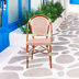 Amerivend Works Outdoor Stacking Dining Side Chair & Reviews | Wayfair