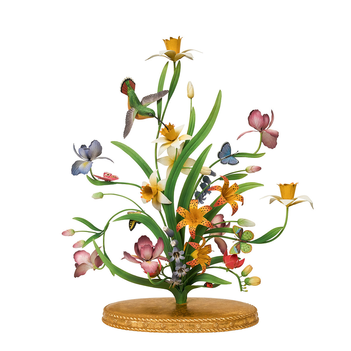 Juliska Meadow Walk 25" Bouquet Centerpiece Candelabra - Multi | Perigold