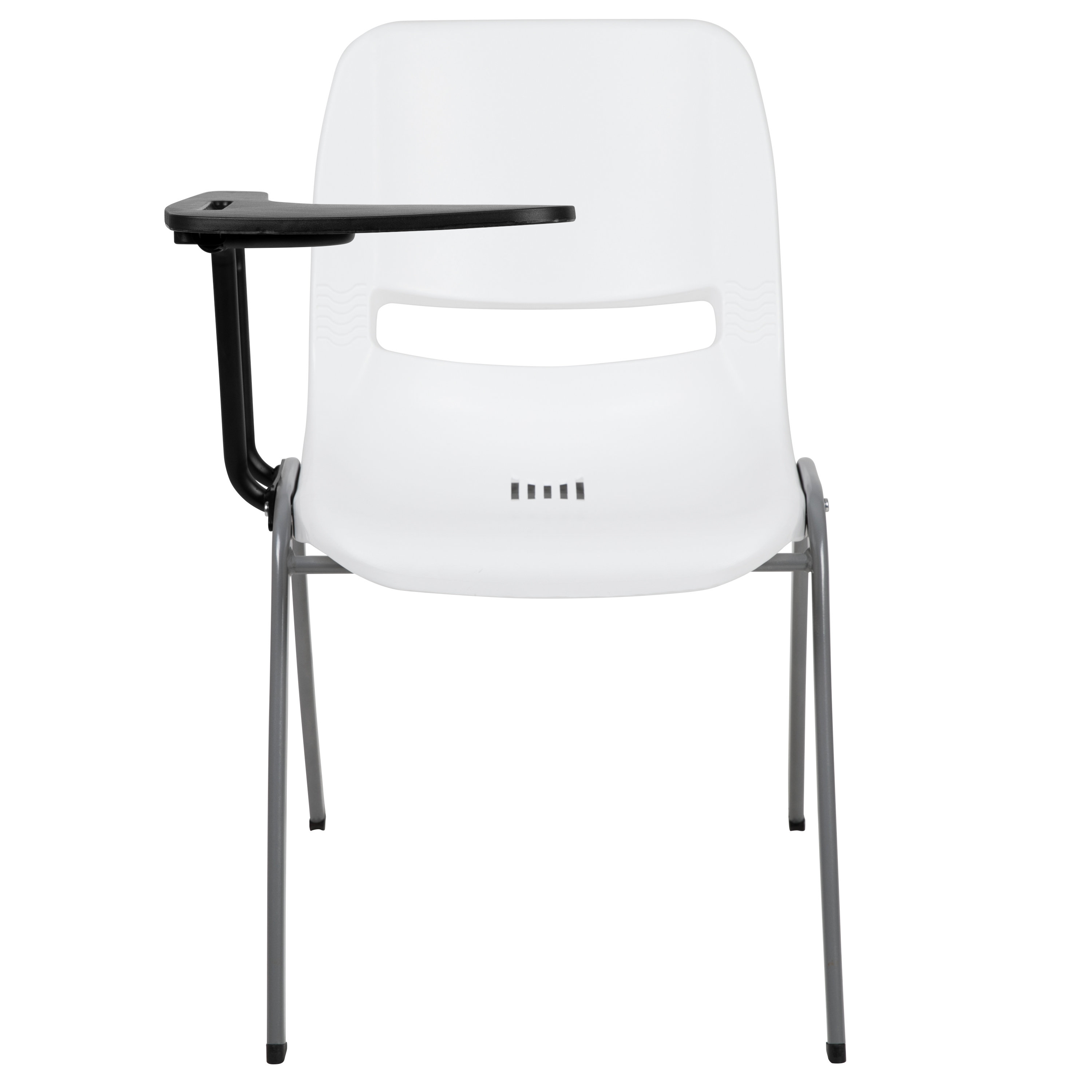 Flash Furniture Westley Ergonomic Shell Chair with Right Handed Flip-Up ...