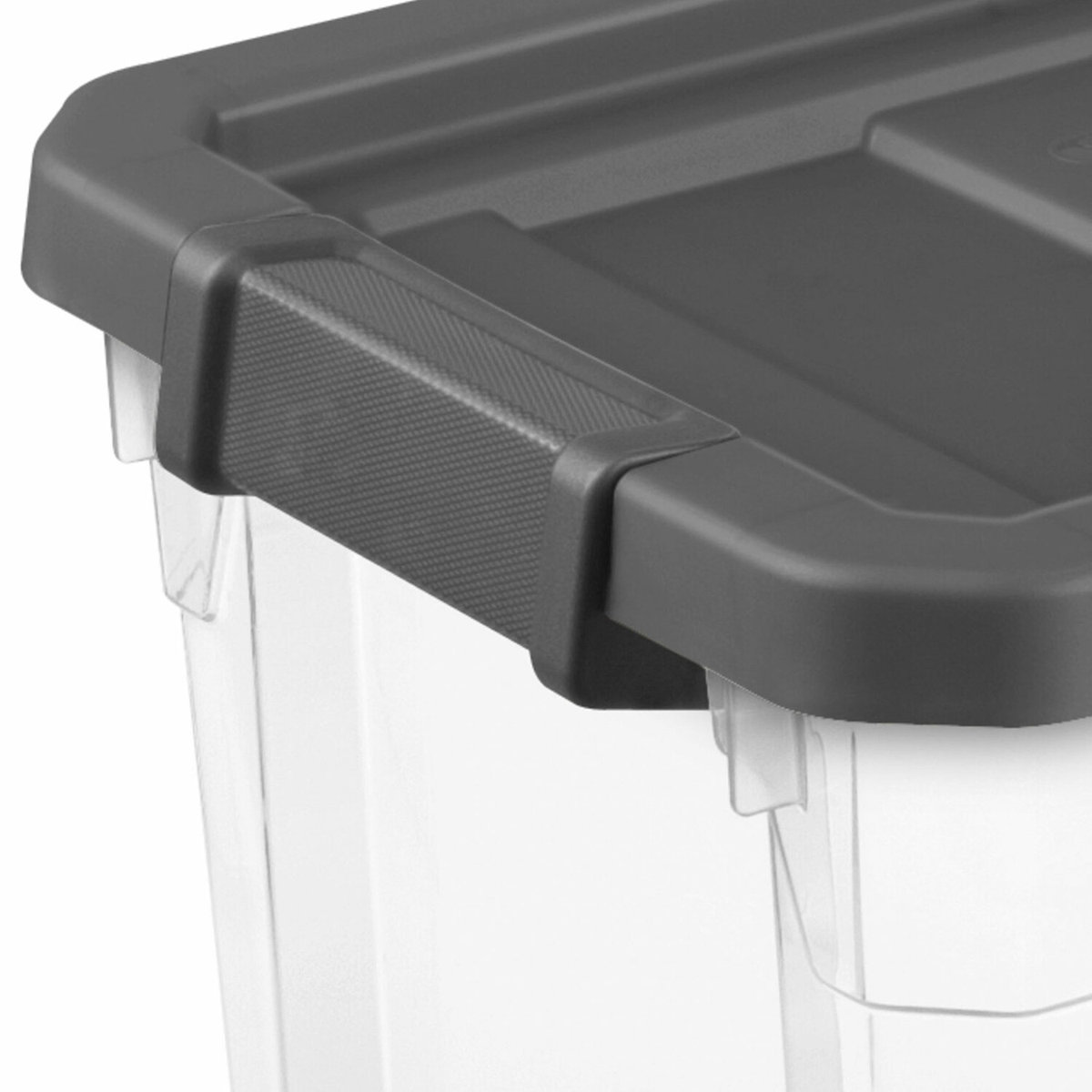 Sterilite Clear Plastic Stacking Storage Containers w/ Lid & Reviews ...