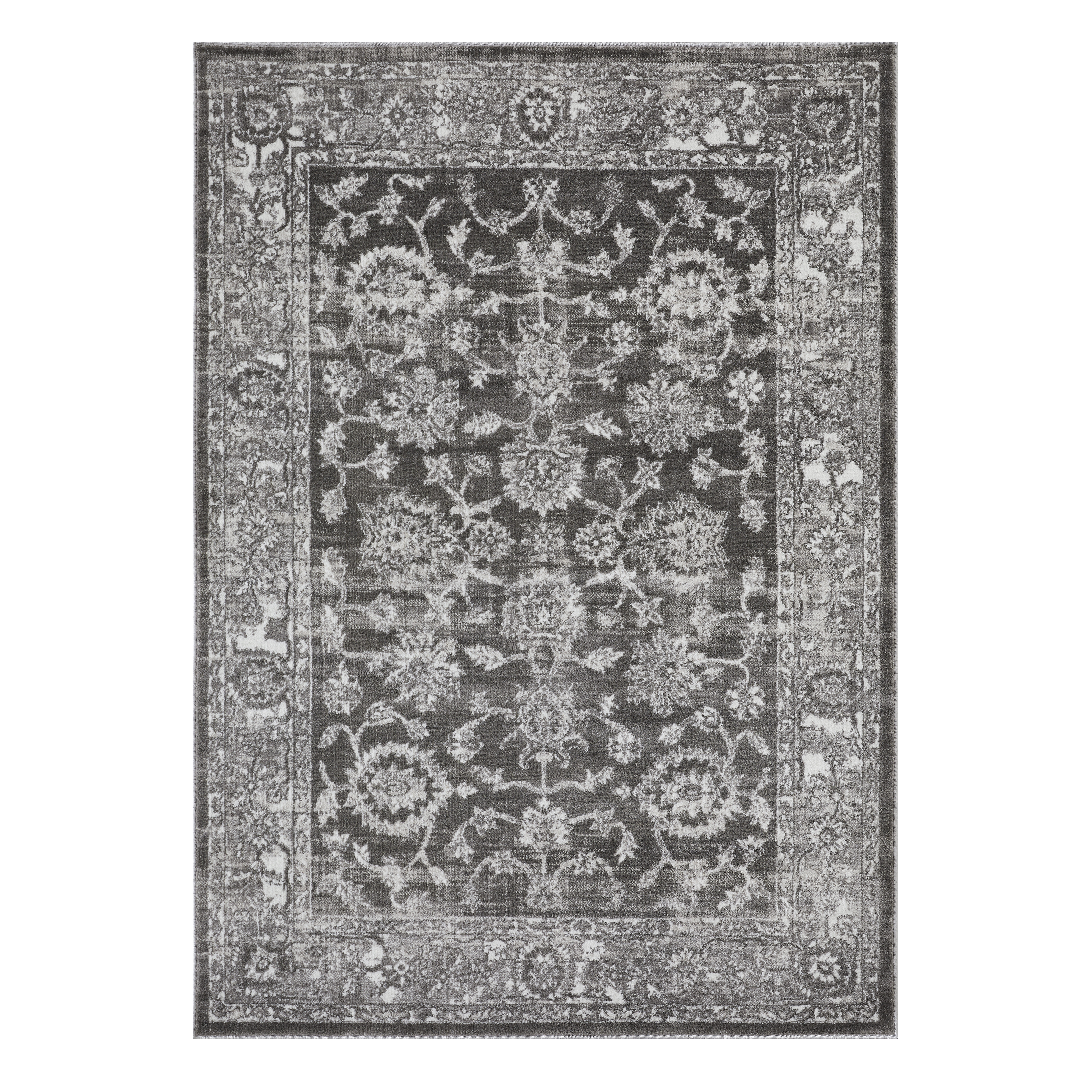 Bungalow Rose Raghdah Floral Machine Made Handwoven Polypropylene Area ...