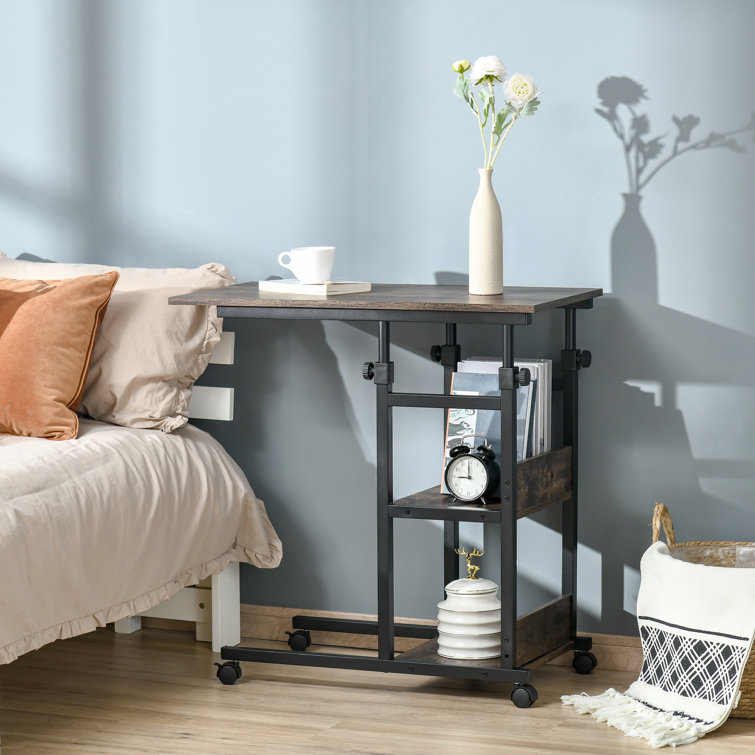 Borough Wharf Alfon Side Table Height Adjustable & Reviews | Wayfair.co.uk