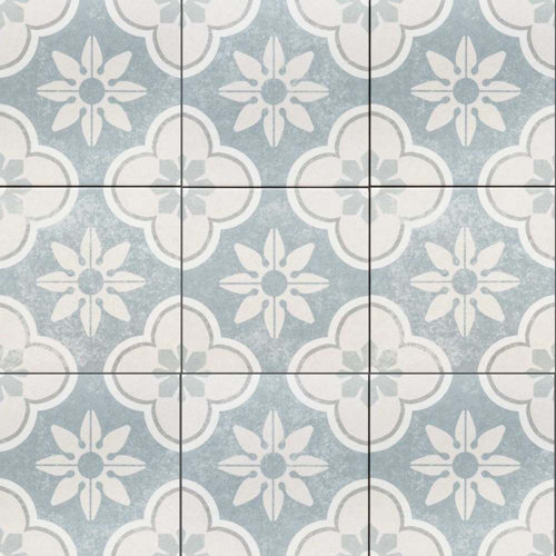 Long Island Mosaics & Tile Oheka 6" x 6" Porcelain Patterned Wall ...