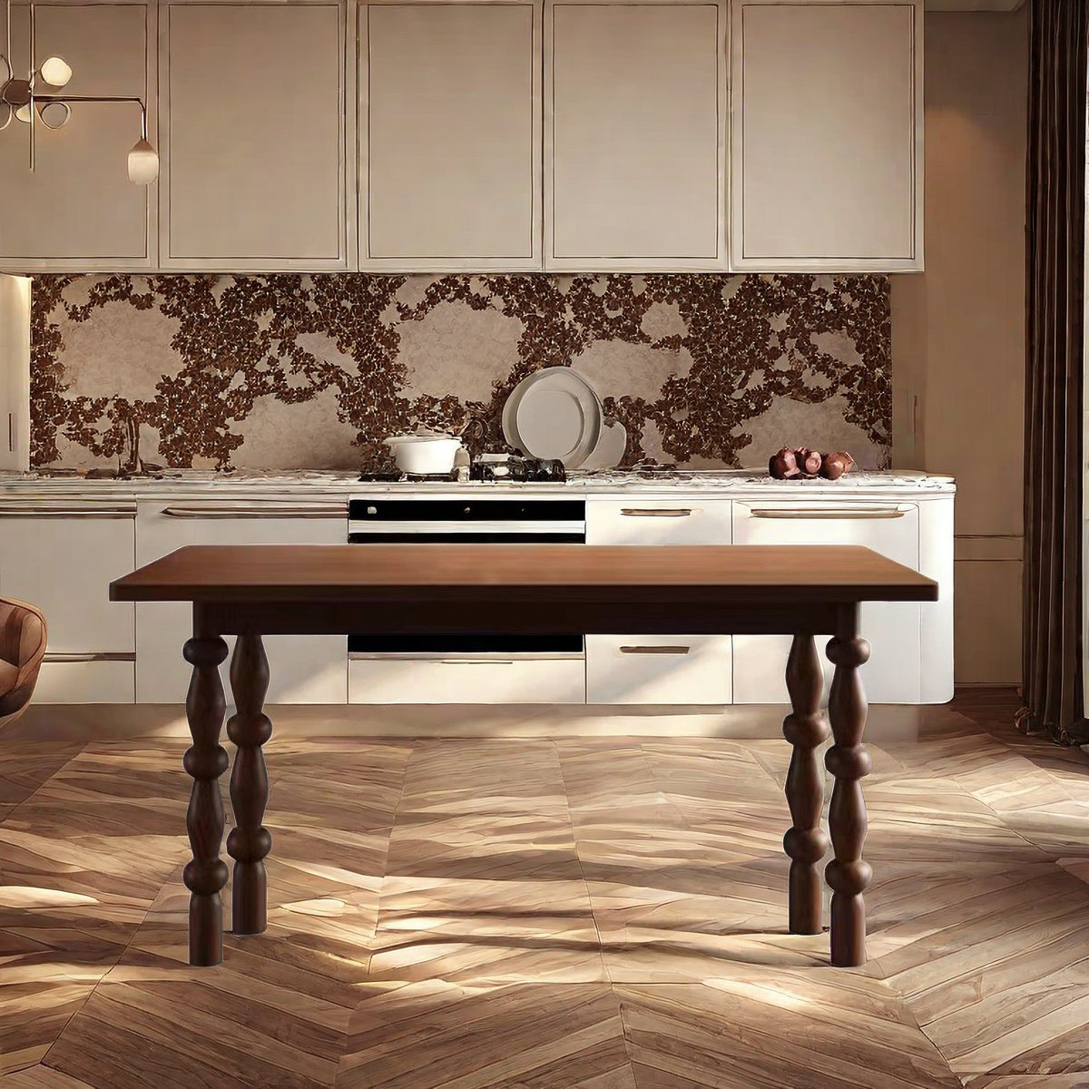 Greyleigh Solid Wood Dining Table - Wayfair Canada