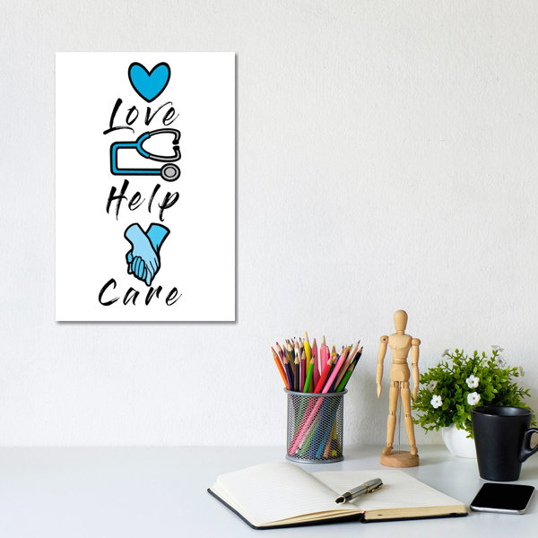 Happy Larry Love Help Care | Wayfair.co.uk