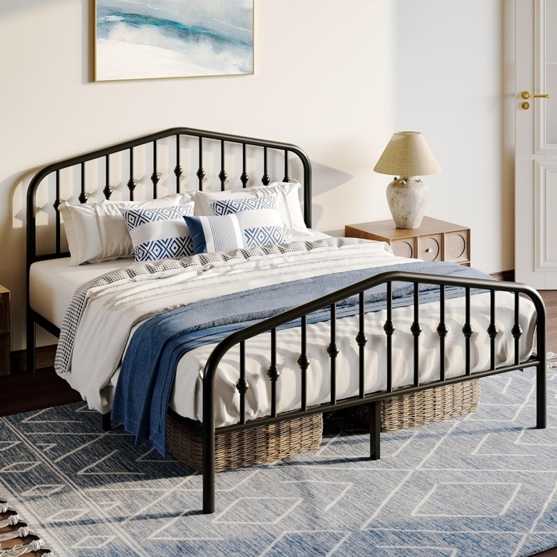 August Grove® Azizul Full / Double 44.7'' Bed Frame | Wayfair