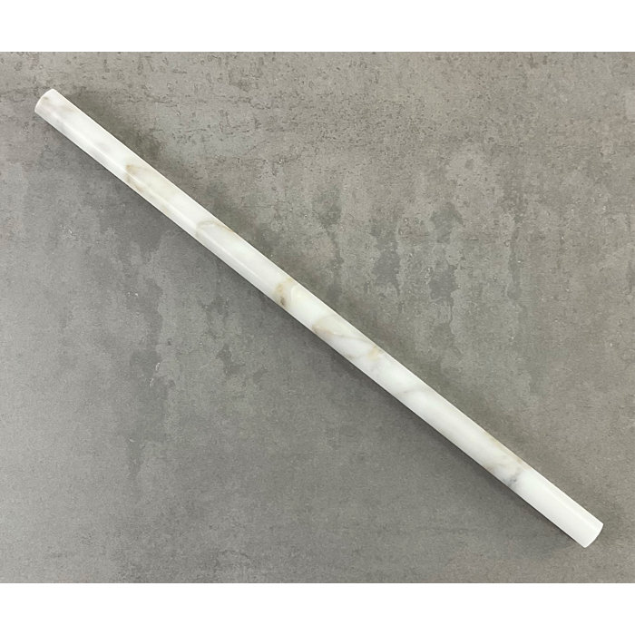 ES Stone 12" X 0.5" Marble Pencil Liner Tile Trim & Reviews | Wayfair