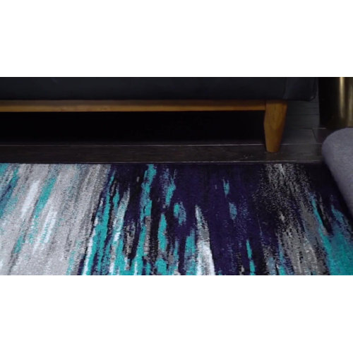 Wrought Studio Sidney Abstract Rug & Reviews | Wayfair