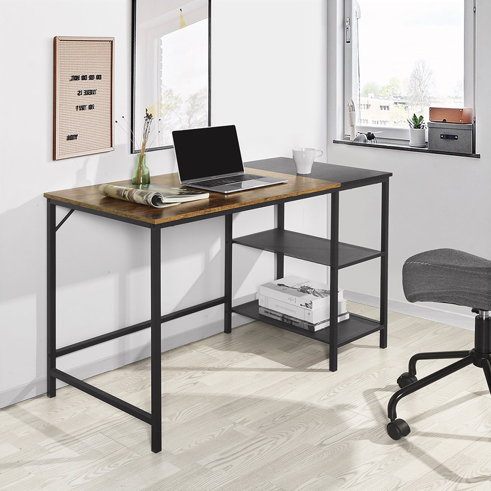 17 Stories Madelyngrace Metal Base Computer Desk | Wayfair