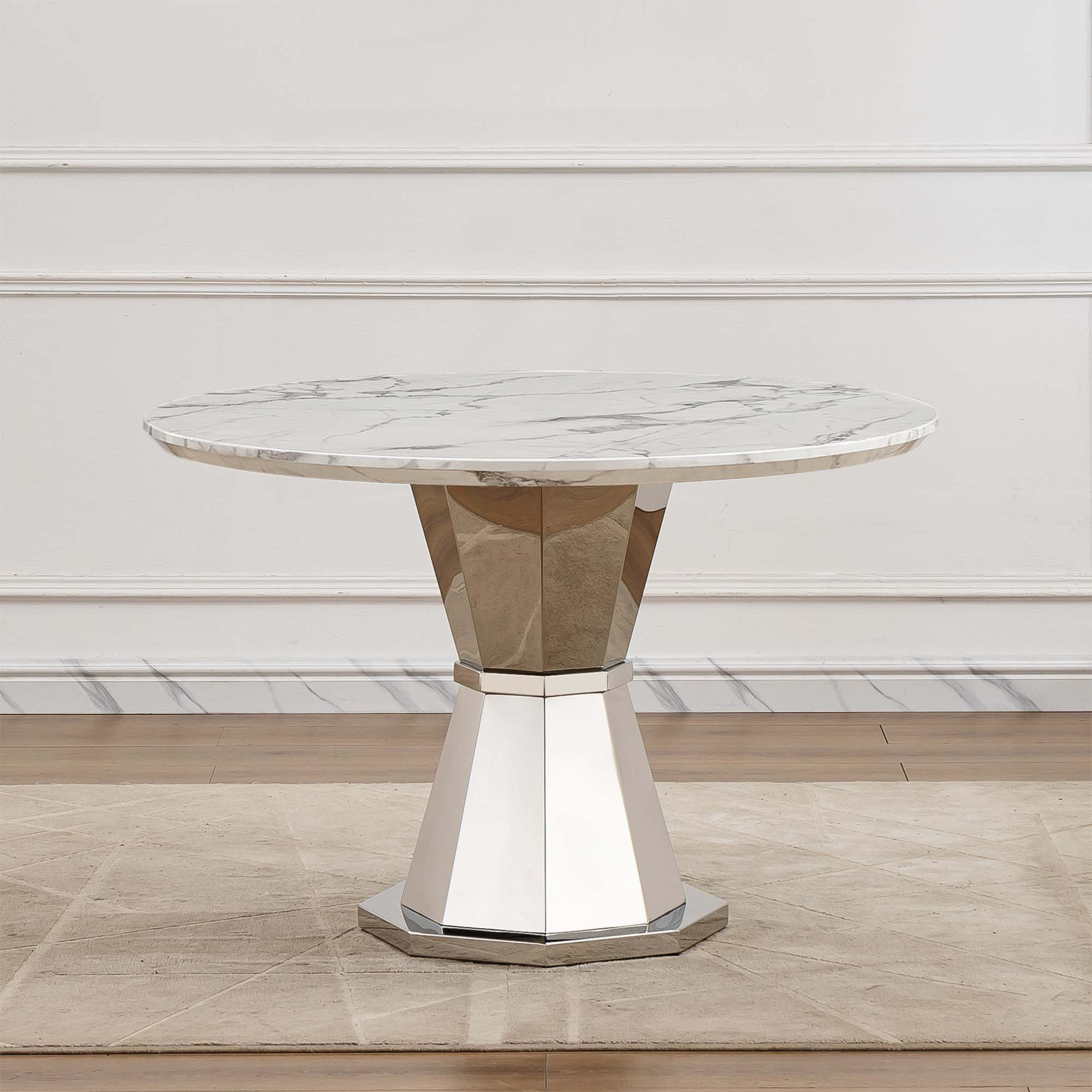 Mercer41 47" Round Dining Table | Wayfair