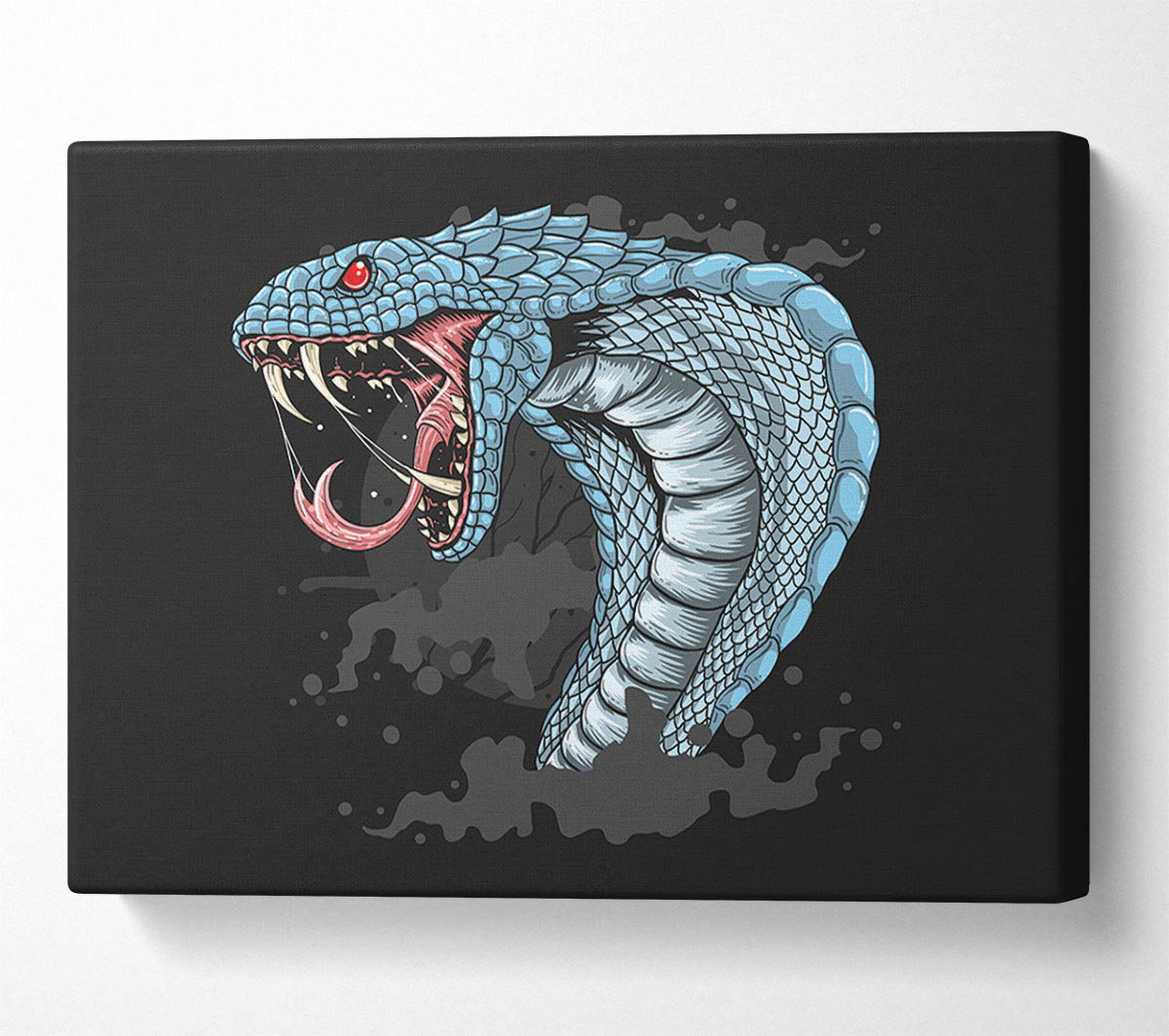 Latitude Vive Scary Cobra Teeth - Wrapped Canvas Graphic Art | Wayfair ...